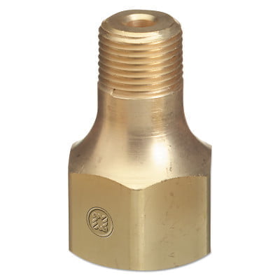 Male NPT Outlet Adapters for Manifold Pipelines, Argon/Helium/Nitrogen ...